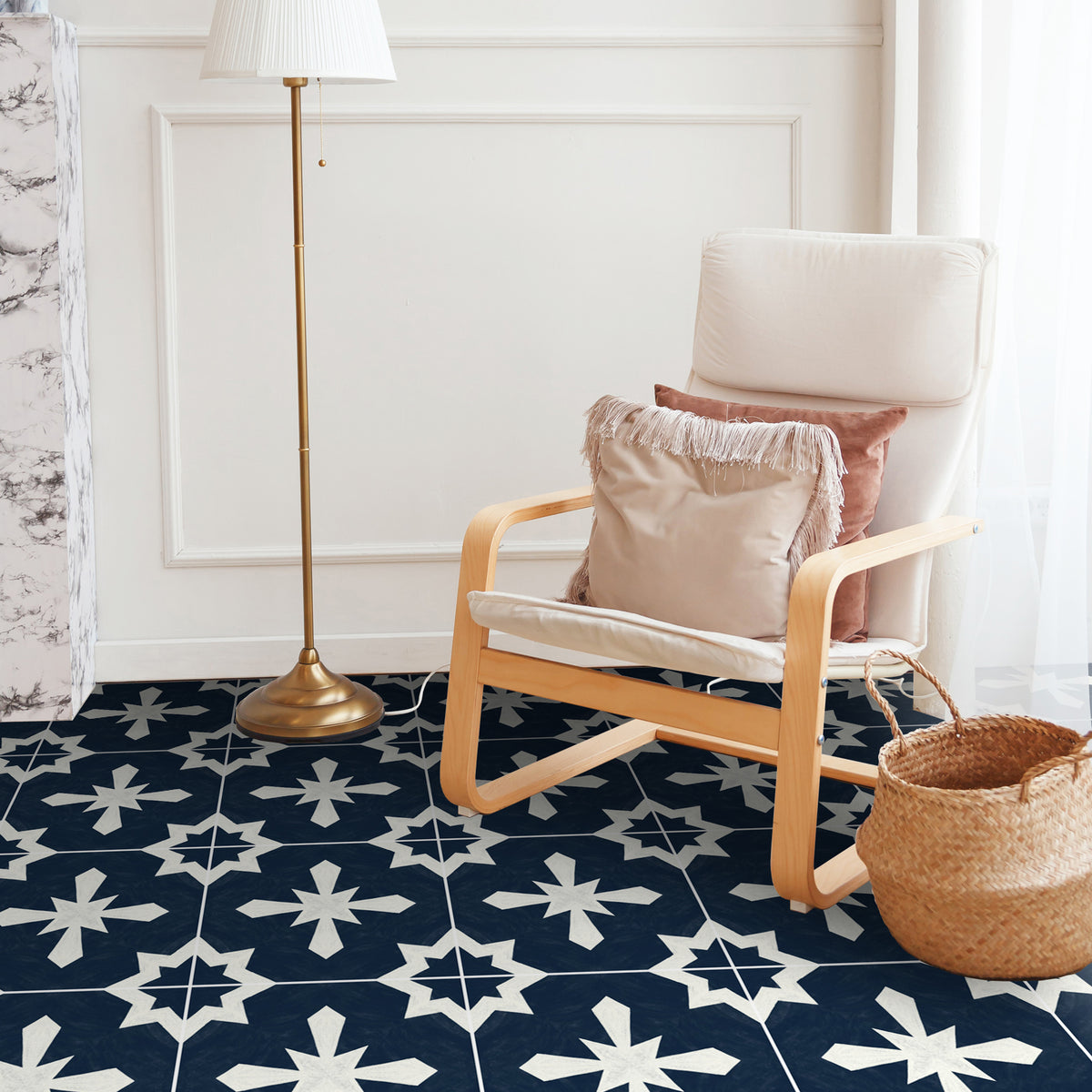 Apollo Vinyl Tile Sticker