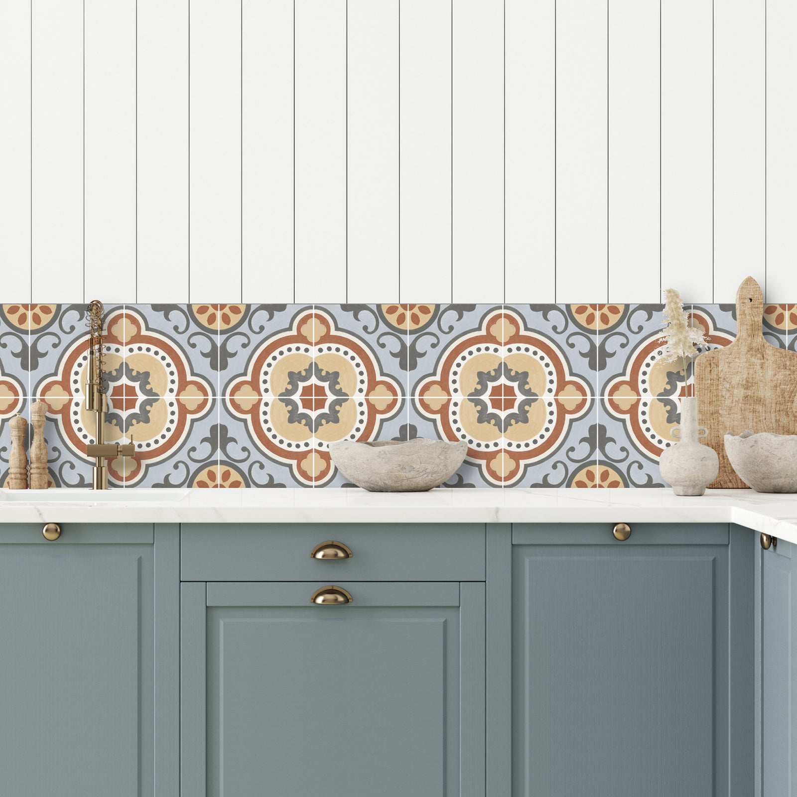 Seville in Grey Wallpaper