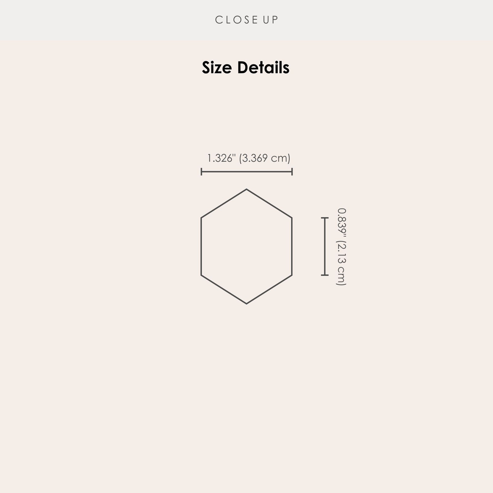 Mini Hexa in Ebony Wallpaper