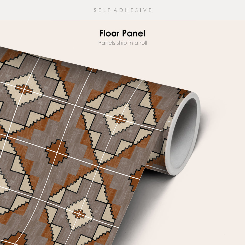 Apache Vinyl Tile Sticker