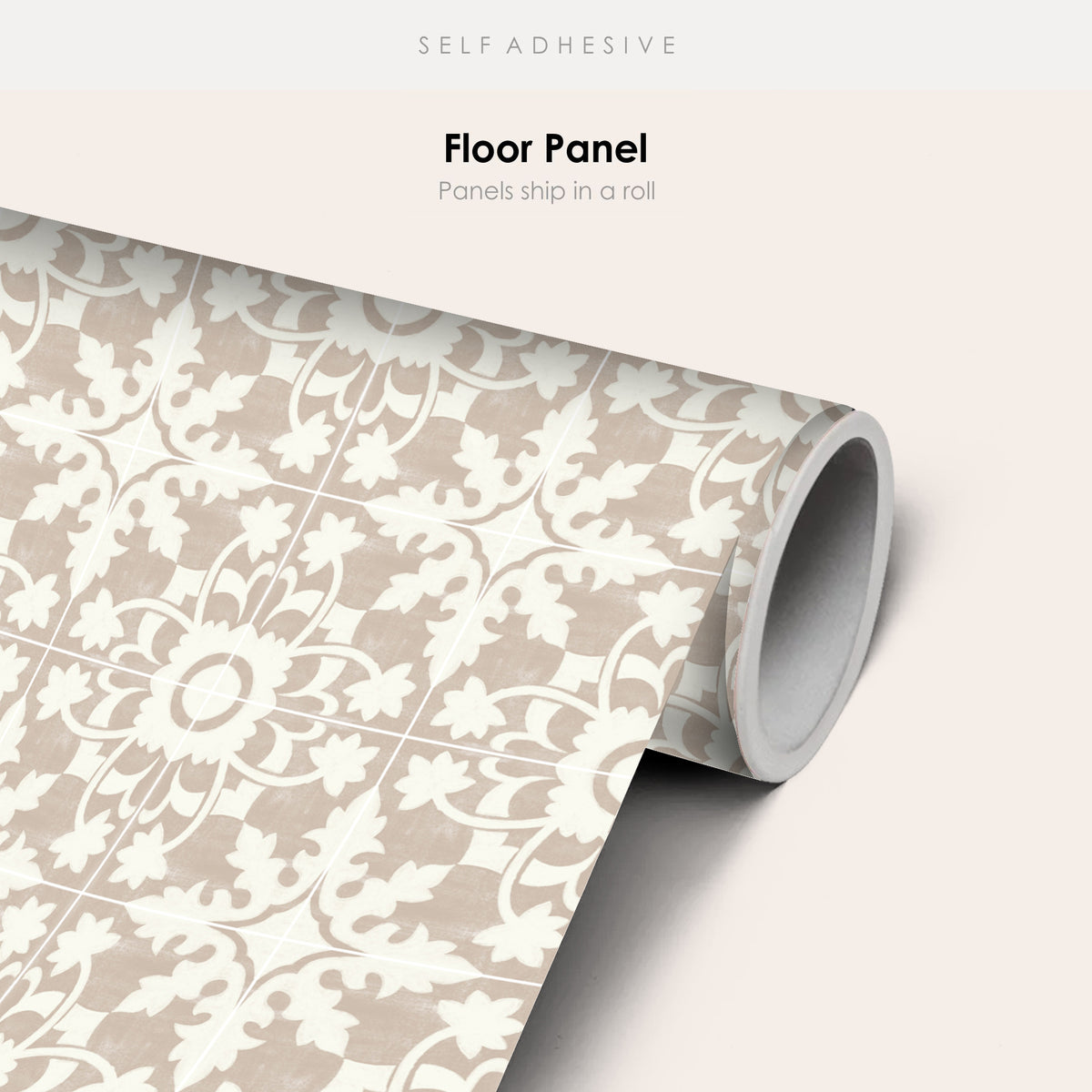 Vinyl Tile Stickers for Kitchen, Bathroom & Floors in Willow Cafe