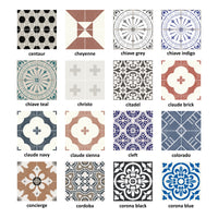 Tile Sticker Sample Bundle (set of 3 stickers)