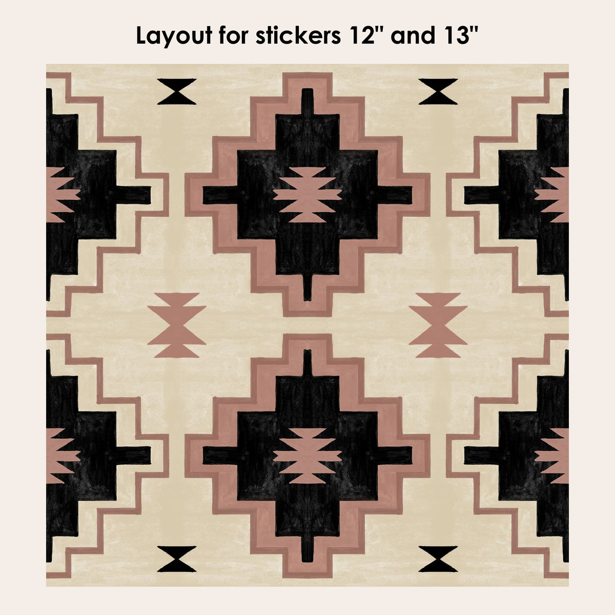Navajo Vinyl Tile Sticker
