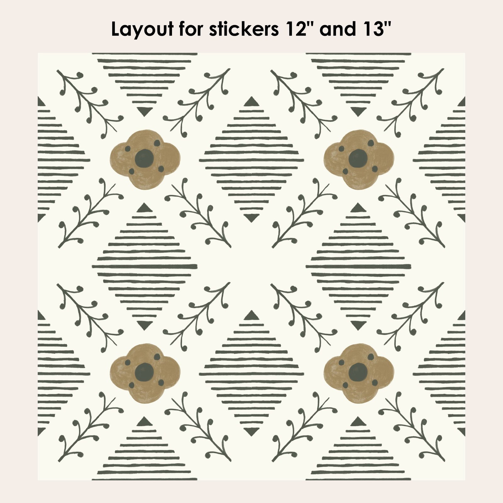 Juniper Vinyl Tile Sticker