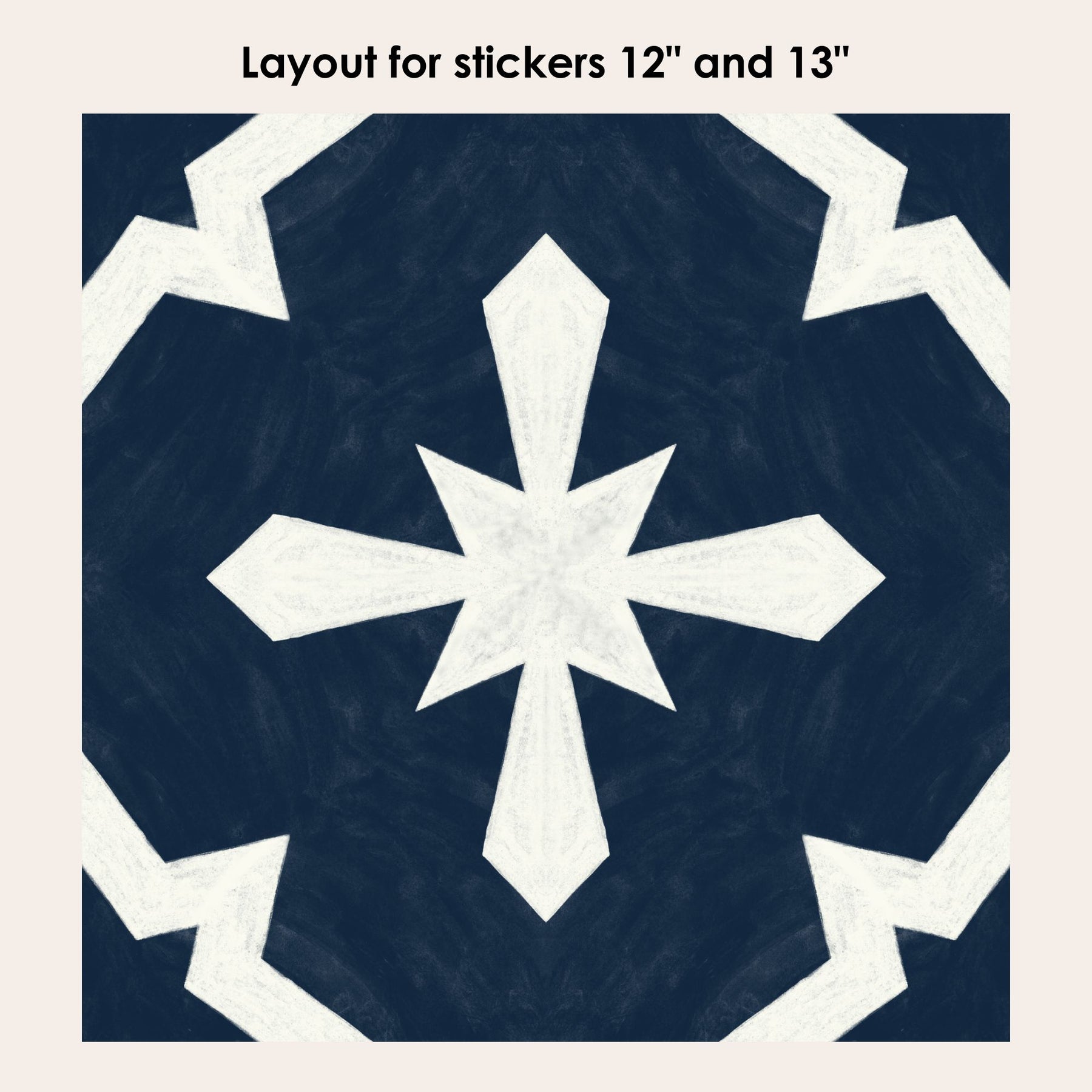 Apollo Vinyl Tile Sticker