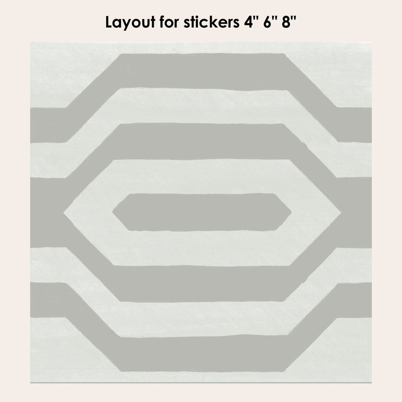 Lariat Vinyl Tile Sticker