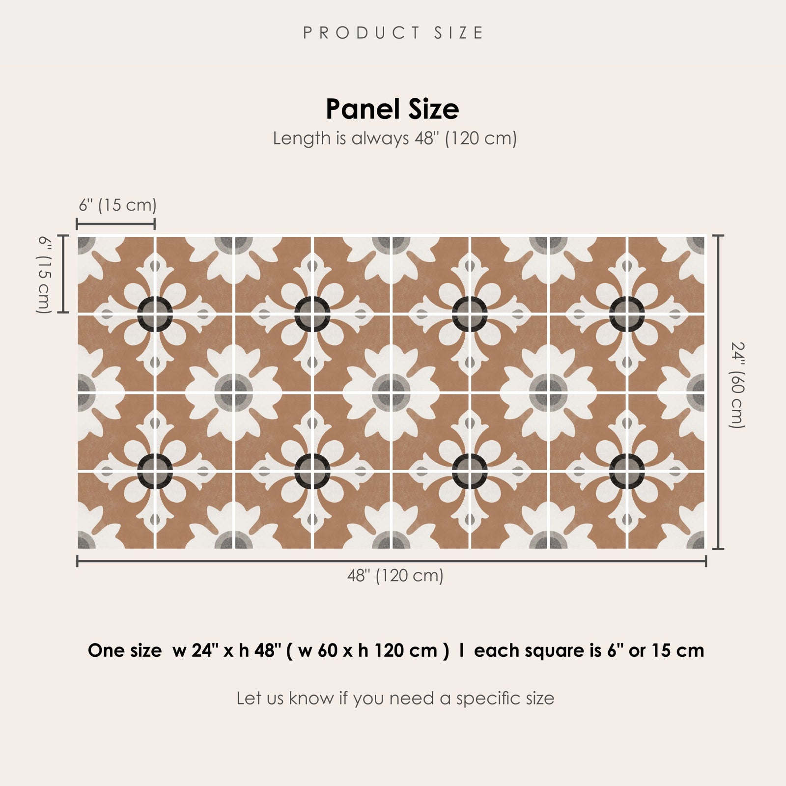 Concierge Vinyl Tile Sticker