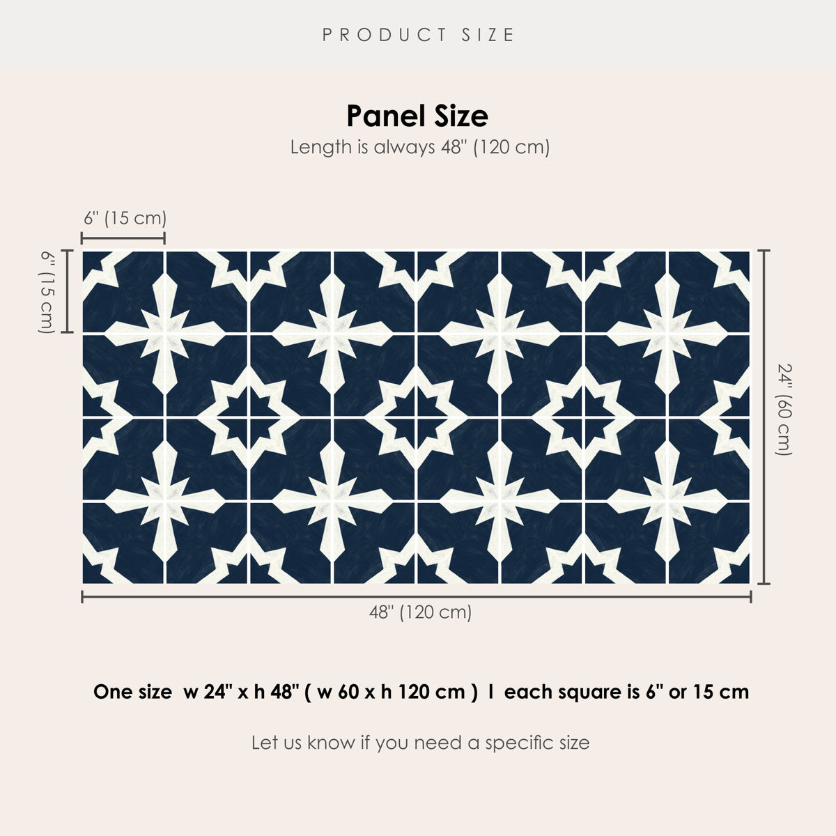 Apollo Vinyl Tile Sticker