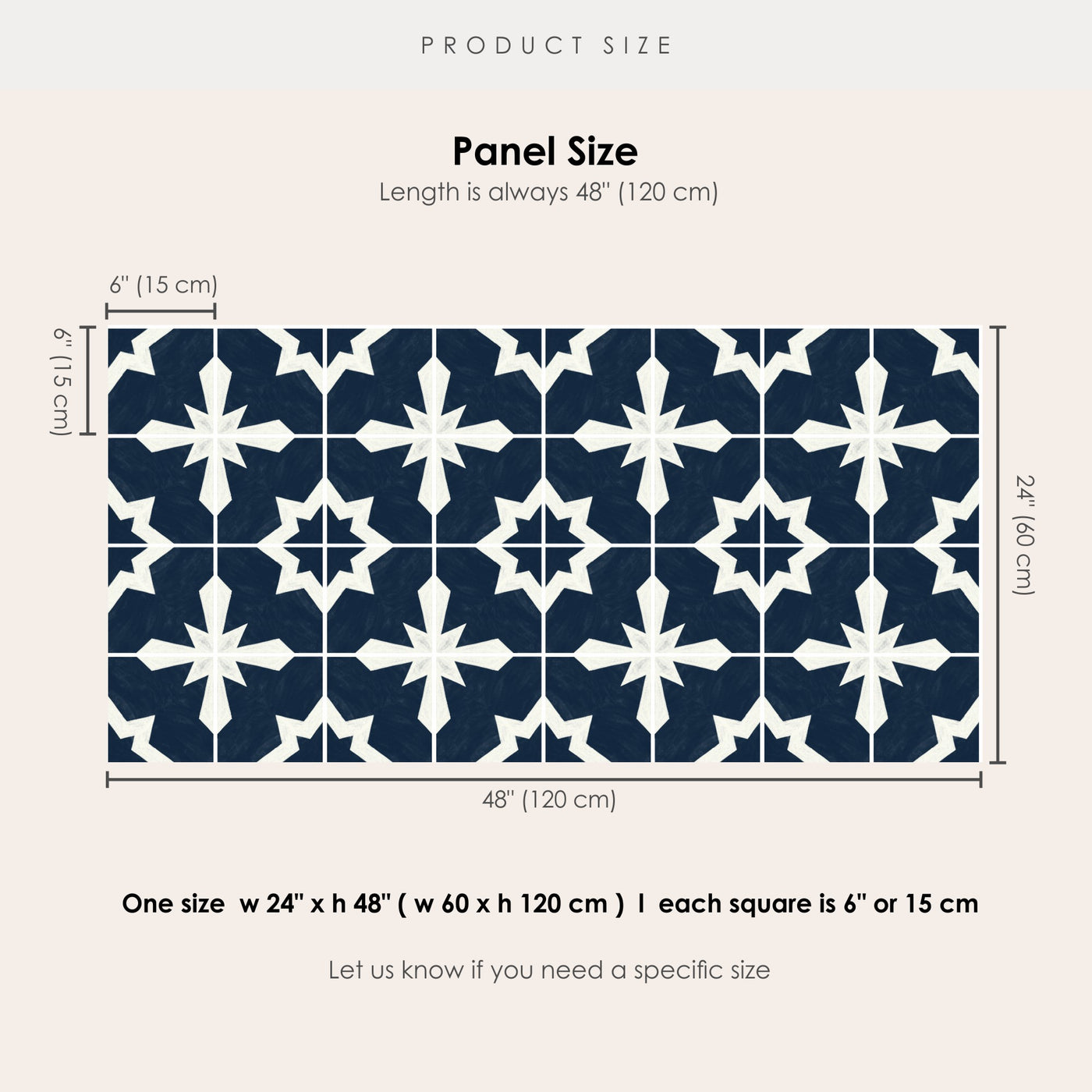 Apollo Vinyl Tile Sticker