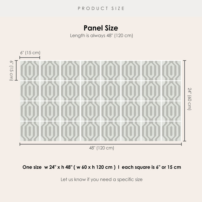 Lariat Vinyl Tile Sticker