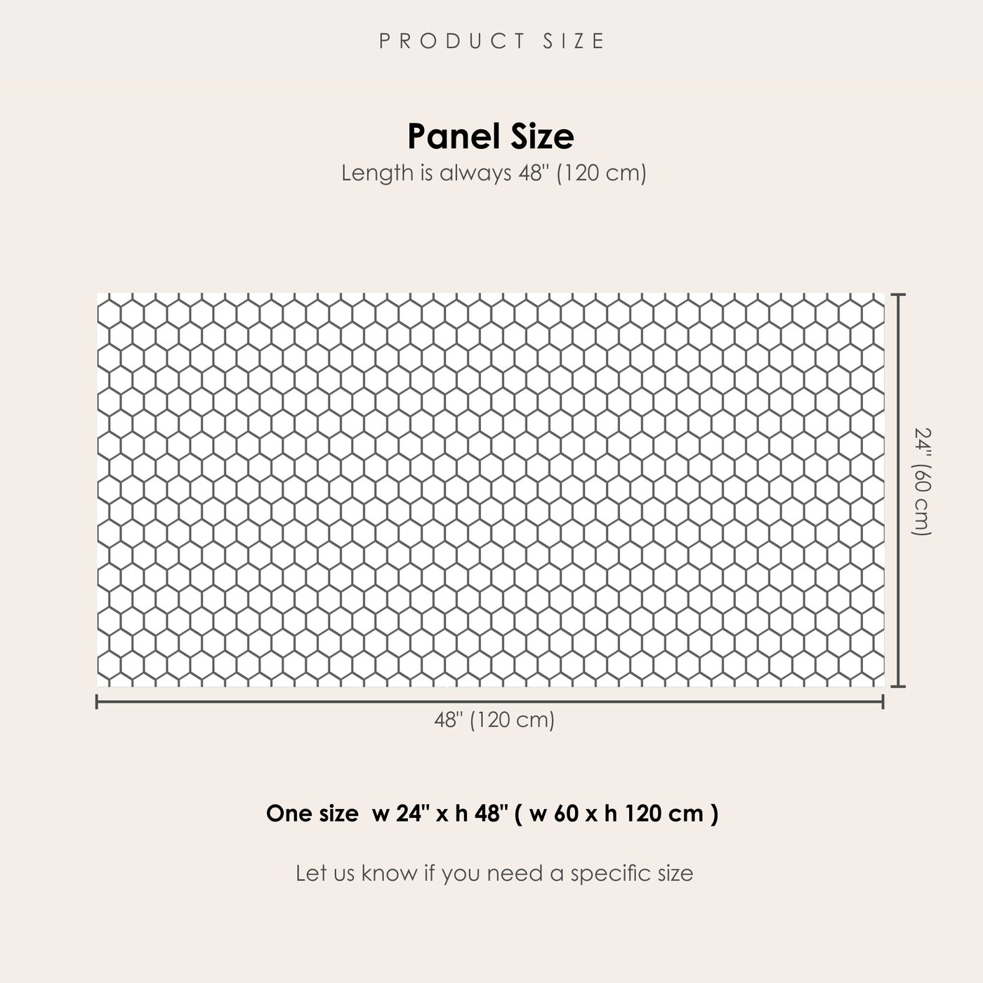 Mini Hexa in Pure White Wallpaper