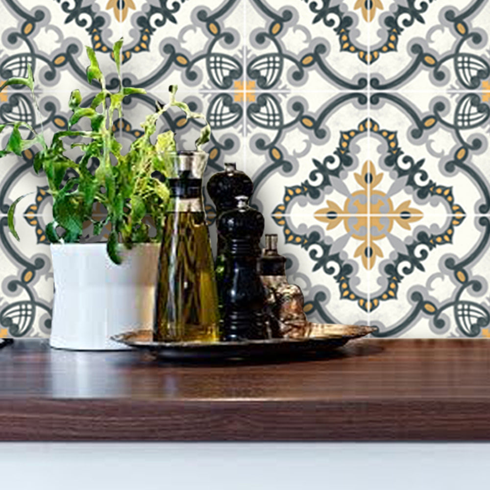 Medici Vinyl Tile Sticker