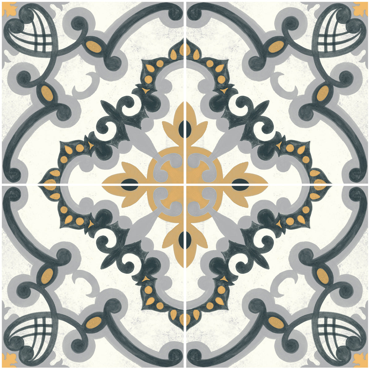 PROMO! Medici Vinyl Tile Sticker - 12 pcs pack in 10 cm