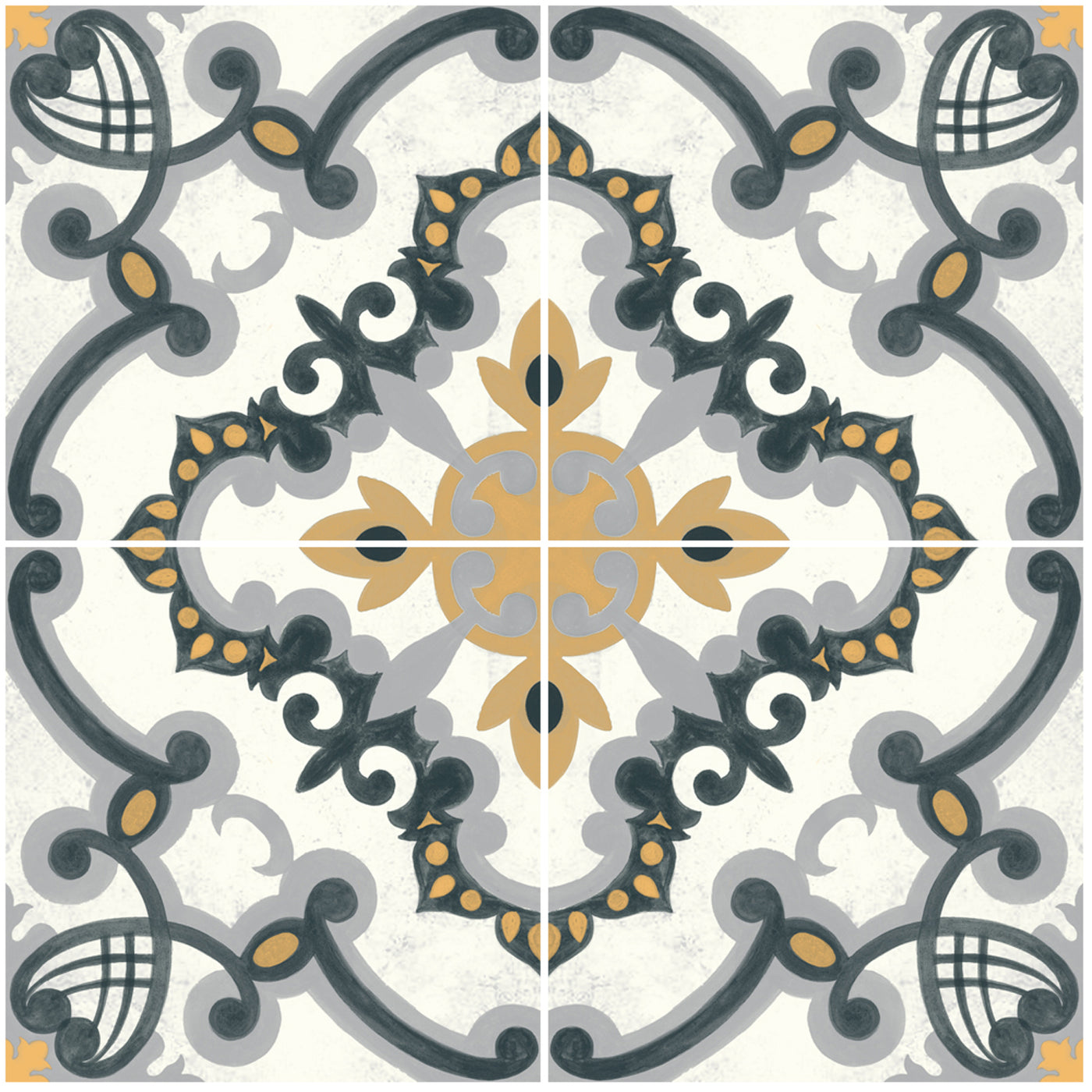 PROMO! Medici Vinyl Tile Sticker - 12 pcs pack in 10 cm