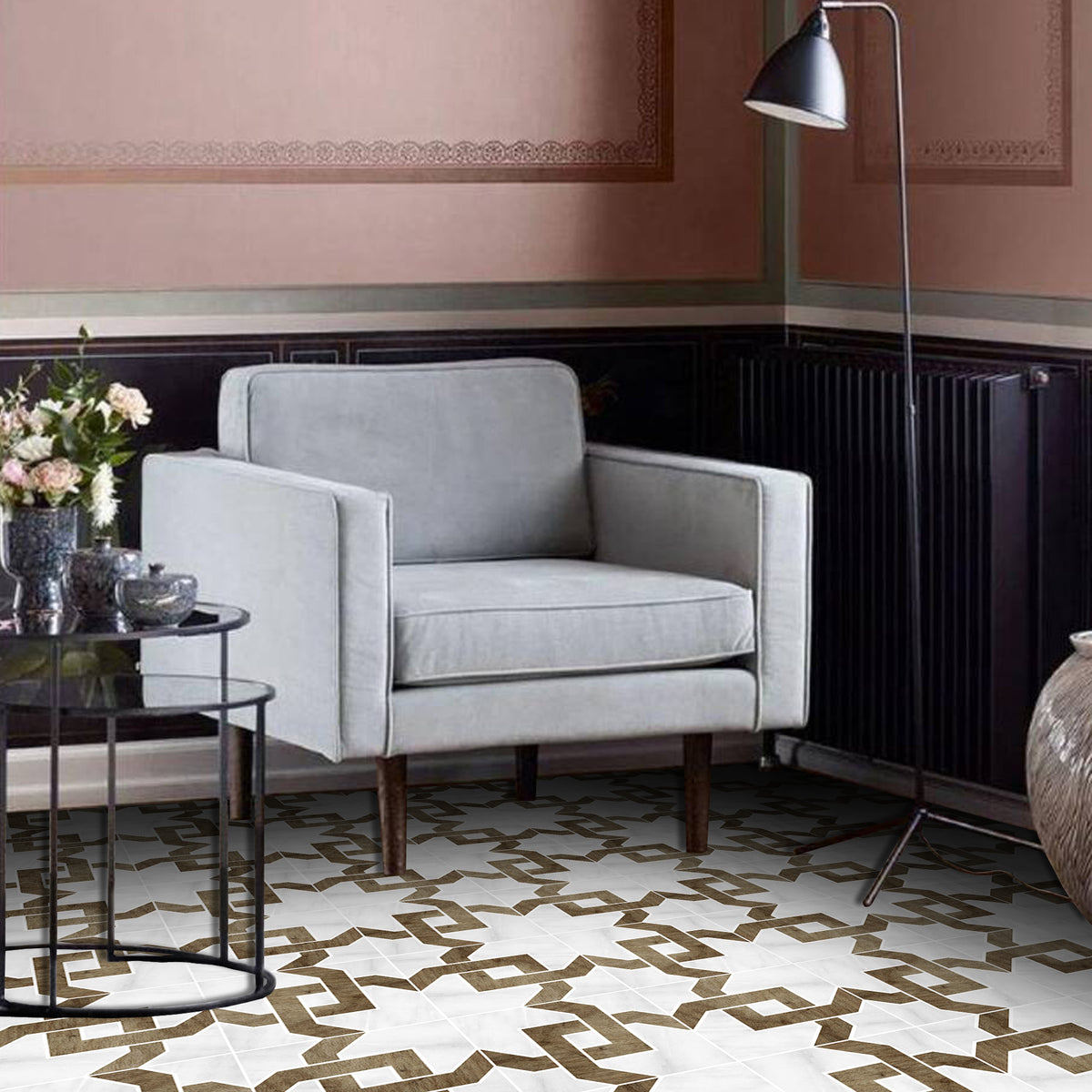 Zephyr Vinyl Tile Sticker