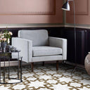 Vinyl Tile Stickers Pack for Kitchen, Bathroom & Floors in Zephir Wood