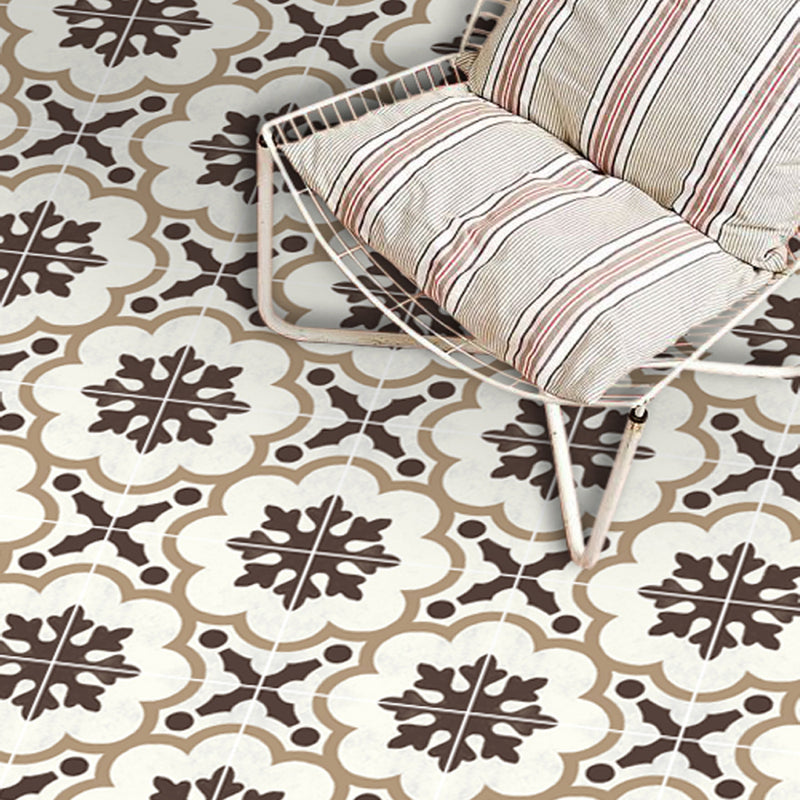 Genova in Greige Vinyl Tile Sticker